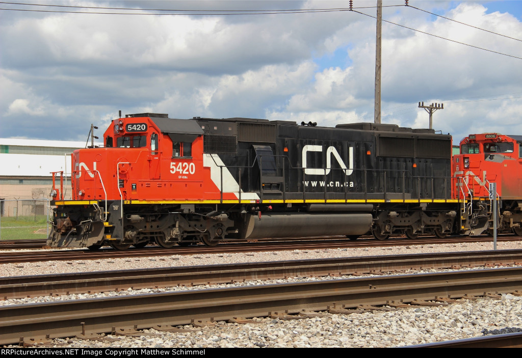 Canadian National - SD60 - GF-638c